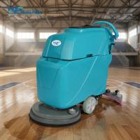 China Electric Commercial Hand Push Scrubber Machine Industrial Granite Floor Cleaning Machine for Warehouse Sport Hall for sale