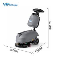 China Commercial Walk Behind Cordless Floor Scrubber Suitable for Hotel Supermarket Airport for sale