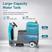 China High Quality Industrial Floor Scrubber 7800M2/H Cleaning Efficiency Automatic Commercial Floor Cleaning Machine for sale
