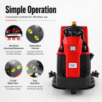 China Professional Ride on Floor Scrubber Industrial Automatic Cleaning Machine for sale