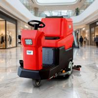 China Intelligent Ride on Floor Scrubber Commercial Automatic Marble Surface Cleaning Machine for sale