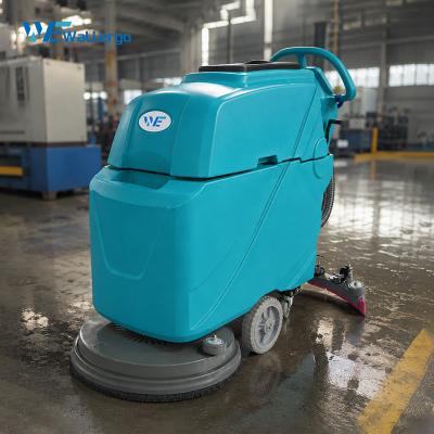 China Industrial Floor Scrubber 200AH Lithium Battery Powered Floor Scrubber Machine Cleaning Machine for sale