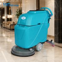 China Walk Behind Floor Cleaning Machine Commercial Use Electric Battery Powered Floor Scrubber for Cleaning for sale