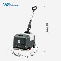 China High Quality 24V 12AH Battery Electric Commercial Floor Scrubber Suitable for Indoor Marble Floor Cleaning for sale