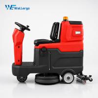 China Best Sell Industrial Ride-on Double Brush Floor Scrubber Applicable to Large Area Cleaning of Factory Floor for sale