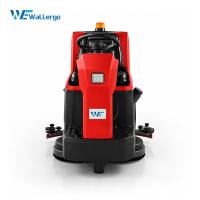 China Best Sell Industrial Ride-on Double Brush Floor Scrubber Applicable to Large Area Cleaning of Factory Floor for sale