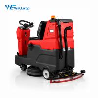 China Best Sell Industrial Ride-on Double Brush Floor Scrubber Applicable to Large Area Cleaning of Factory Floor for sale