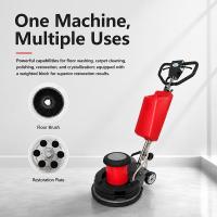 China Hotsale Small Commercial Electric Carpet Cleaning Machine Ground Waxing Crystal Face Polishing Scrubber Machine for sale