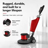 China Hotsale Small Commercial Electric Carpet Cleaning Machine Ground Waxing Crystal Face Polishing Scrubber Machine for sale