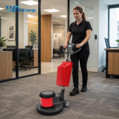 China High Quality Handheld Electric Eccentric Multi-function Floor Scrubber Floor Tile Hotel Commercial 430mm Carpet Cleaning Machine for sale