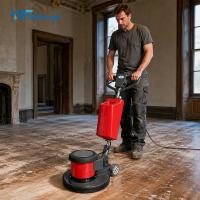 China High Quality Handheld Electric Eccentric Multi-function Floor Scrubber Floor Tile Hotel Commercial 430mm Carpet Cleaning Machine for sale