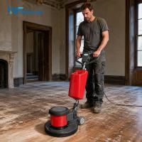 China High Quality Handheld Electric Eccentric Multi-function Floor Scrubber Floor Tile Hotel Commercial 430mm Carpet Cleaning Machine for sale