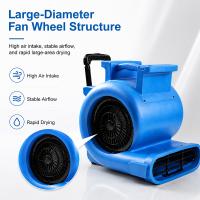 China Commercial 3-speed Floor Drying Machine Portable Dryer for Floors and Carpets Applicable to Hotel Hospital for sale
