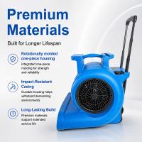 China Commercial 3-speed Floor Drying Machine Portable Dryer for Floors and Carpets Applicable to Hotel Hospital for sale
