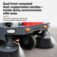 China Best Sell Electric Wireless Floor Sweeper 1850W Magnet Sweeper Cleaning up for Street Factory Warehouse for sale