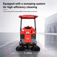 China Best Sell Electric Wireless Floor Sweeper 1850W Magnet Sweeper Cleaning up for Street Factory Warehouse for sale