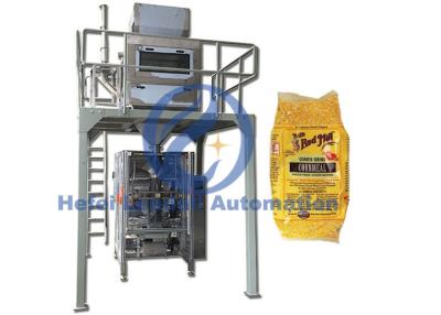 China Coarse Cereal Granules Packing Machine Convenient Maintenance With Servo Motor for sale