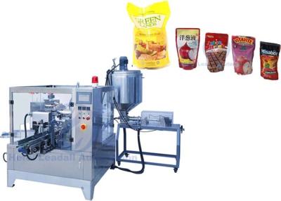 China Multipurpose Premade Bag Packing Machine High Automation Waterproof Design for sale