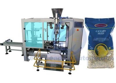 China Coarse Cereals Big Bag Packing Machine / 10 To 25 KG Poly Bag Packing Machine for sale