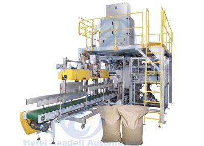 China Zirconia Corundum Particle Filling Machine High Security For 25kg Premade Bags for sale