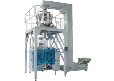 China Quad Seal Bag Vertical Form Fill And Seal Packaging Machines Human Machine Operation for sale