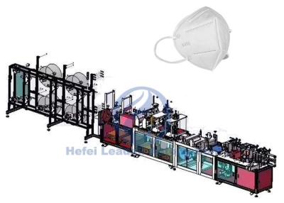China KN95 Cup Mask Making Machine / Fully Automatic Face Mask Production Line for sale