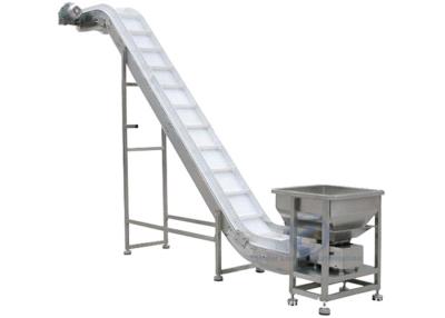 China Bulk Handling Inclined Belt Conveyor Custom Color For Transporting Grain for sale