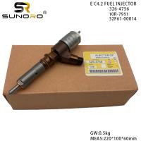 China SUNORO 320d Excavator Engine C7.1 C6.6 C6.4 C4.4 C7  Fuel diesel Injector Nozzle 326-4740 326-4700 326-4756 10R-7951 32F61-00014 for sale