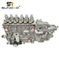 China SUNORO Excavator Parts 6D140 Engine diesel Fuel Pump 6211-72-121 D115A Common Rail Fuel Pump for sale