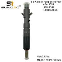 China SUNORO LJBB06005A 398-1507 454-5091 4545091  Excavator Diesel Engine Fuel Injector for CAT C7.1 320D2 Perkins for sale