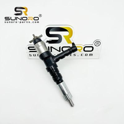 China High Quality SUNORO Excavator Diesel Engine Common Rail Injector 095000-6640 6245-11-3100 PC400-8 A470 6D125 Brand New for sale