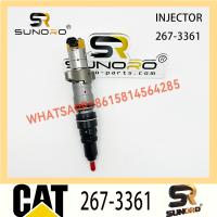China Diesel Engine Common Rail Fuel Injector 267-3361 10R-4762 with 12 Months Warranty for C9 330D 340D 336D Excavator for sale