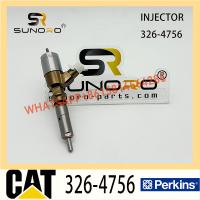 China Replacement 10R-7951 326-4756 2645A745 Fuel Injector for Excavator 312D 313D Engine C6.6 C6.4 C4.2 for sale