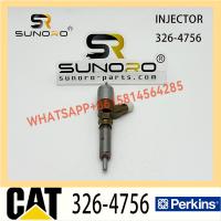 China Replacement 10R-7951 326-4756 2645A745 Fuel Injector for Excavator 312D 313D Engine C6.6 C6.4 C4.2 for sale