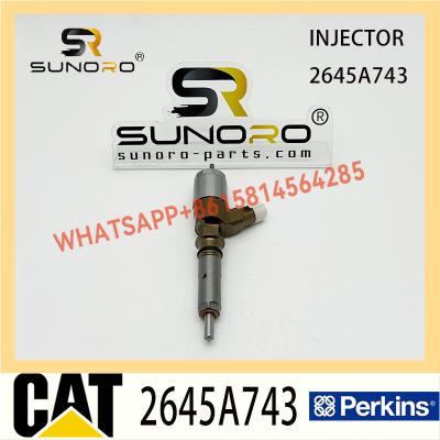 China Diesel engine fuel injector 321-0990 2645A743 for 321D excavators engine diesel C6.6 injector for sale