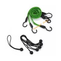 China Anti Abrasion Flat Bungee Strap Elastic Luggage Ties With Bungee Ball Tarp for sale