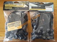 China Black Tarp Ball Bungee Cords 25pcs Tarpaulin Elastic Ties Customization for sale