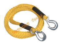 China 3/4 Inch X14 Feet Heavy Duty Car Towing Rope with rust resistant hooks for sale