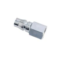 China PF 45# Steel Quick Release Hydraulic Coupling Male Type - 1.0MPa Working Pressure, 6-10mm Tube Size for sale