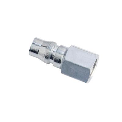 China PF 45# Steel Quick Release Hydraulic Coupling Male Type - 1.0MPa Working Pressure, 6-10mm Tube Size for sale