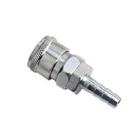 China SH 45 Steel Pneumatic Quick Coupler Female Type - 1.0MPa Working Pressure, Tube Sizes 6-10mm for sale