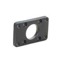 China Aluminum Alloy FA FB Air Cylinder Flange Black Bore 32 to 200mm Speed 50-800mm/s for sale