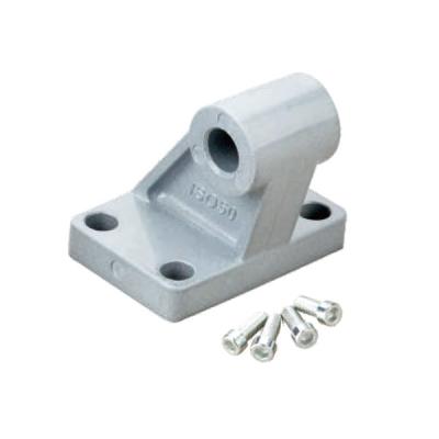 China Grey SDB Air Cylinder Accessories Fixed Type Angle Type Back Cover ISO Standard 32-125mm Bore for sale