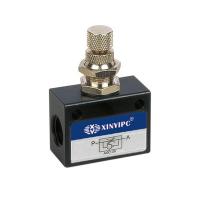 China ASC Series Air Flow Control Valve 0-0.95 MPa Aluminum Alloy Body G1/8-G2 Port Sizes for sale