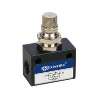 China ASC Series Air Flow Control Valve 0-0.95 MPa Aluminum Alloy Body G1/8-G2 Port Sizes for sale