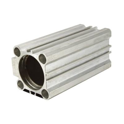 China CQ2 Square Aluminum Air Cylinder Tubing SMC Type with 12mm to 125mm Bore Sizes for Pneumatic Systems for sale