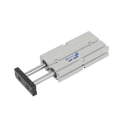 China TN Series Dual Rod Pneumatic Cylinder 10-40mm Bore with Adjustable Buffer and 10.5kgf/cm² Pressure Rating for sale