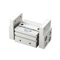 China MHL2 Series 40mm Bore Dual Rod Pneumatic Gripper - Double Acting Parallel Type with 0.6MPa Max Pressure for sale