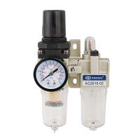 China SMC Type Air Pressure Regulator Combination Unit 0.5-8.5 Bar with 40 Micron Filter and Multiple Port Sizes for sale