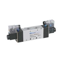 China 4V Series Pneumatic Solenoid Valve 3/2 Way 5/2 Way Aluminum Body 18-34mm Width 10 Million Cycle Life for sale